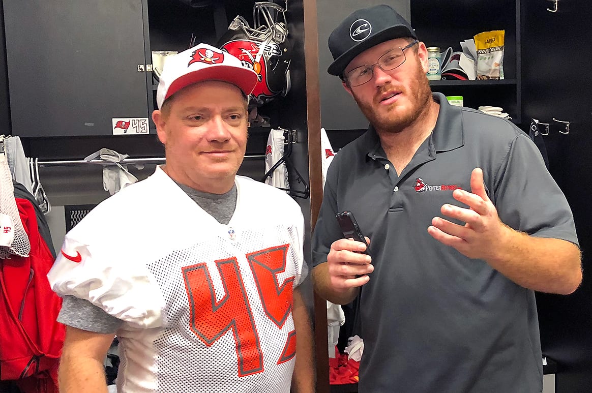 Cook Goes Trick Or Treating With The Bucs Pewter Report