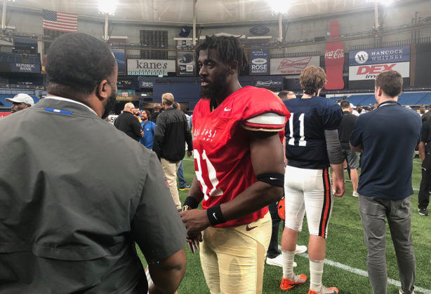 East-West Shrine Local Spotlight, FSU WR Gavin