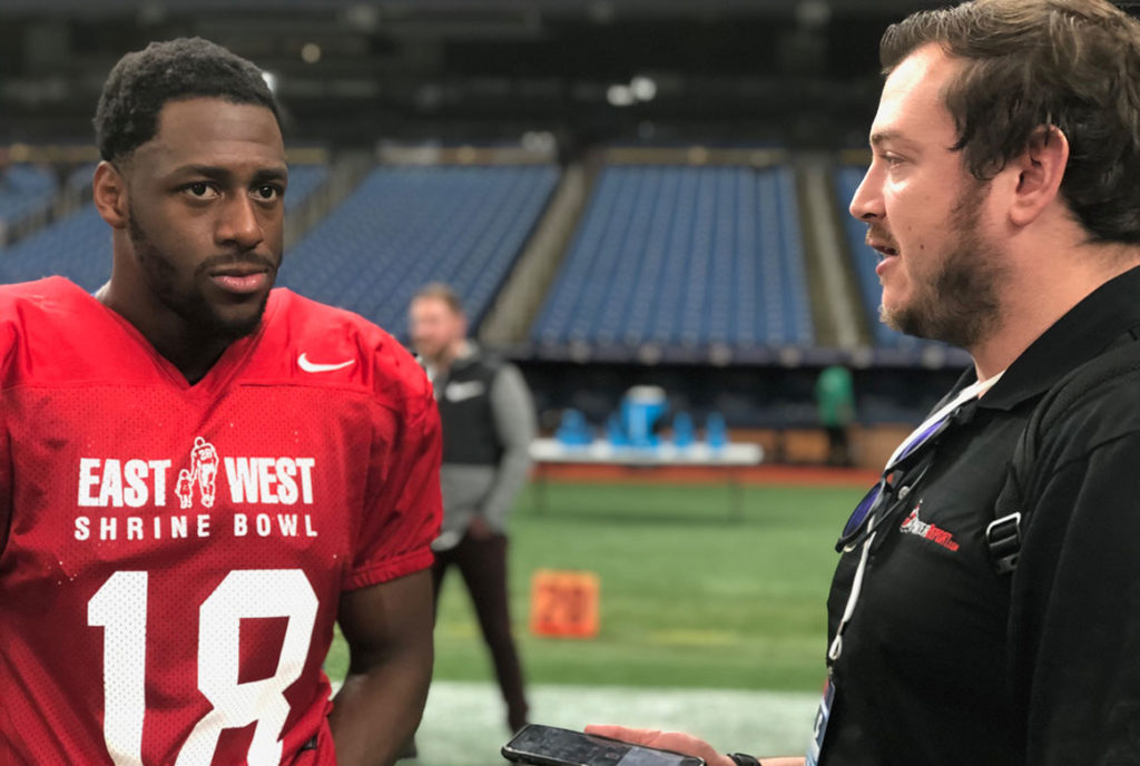 East-West Shrine Spotlight, Florida WR Hammond