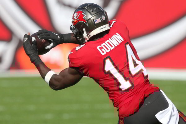 Bucs WR Godwin Makes History As He Continues Tough Road Back