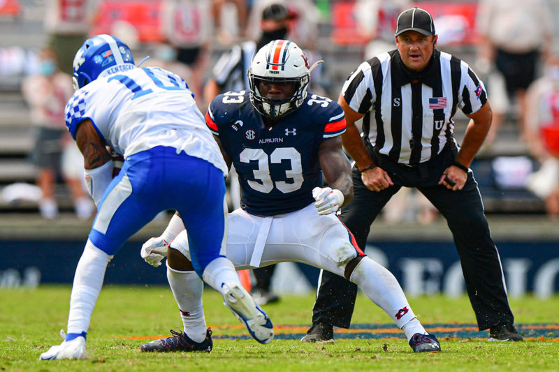 Bucs Draft Auburn LB Britt In Fifth Round