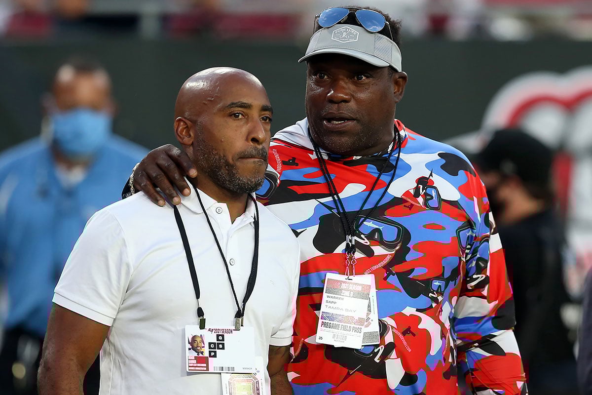 WATCH: Ronde Barber Gets The Hall Of Fame Knock