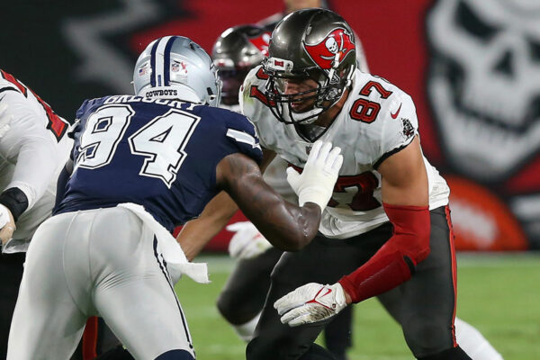 Bucs "Hopeful" TE Gronkowski Can Return In Week 7