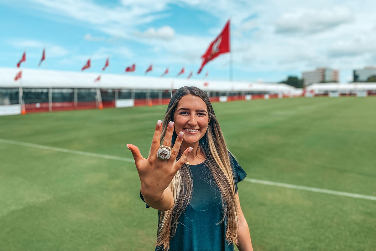 Behind The Bucs: Social Media Coordinator Jill Beckman
