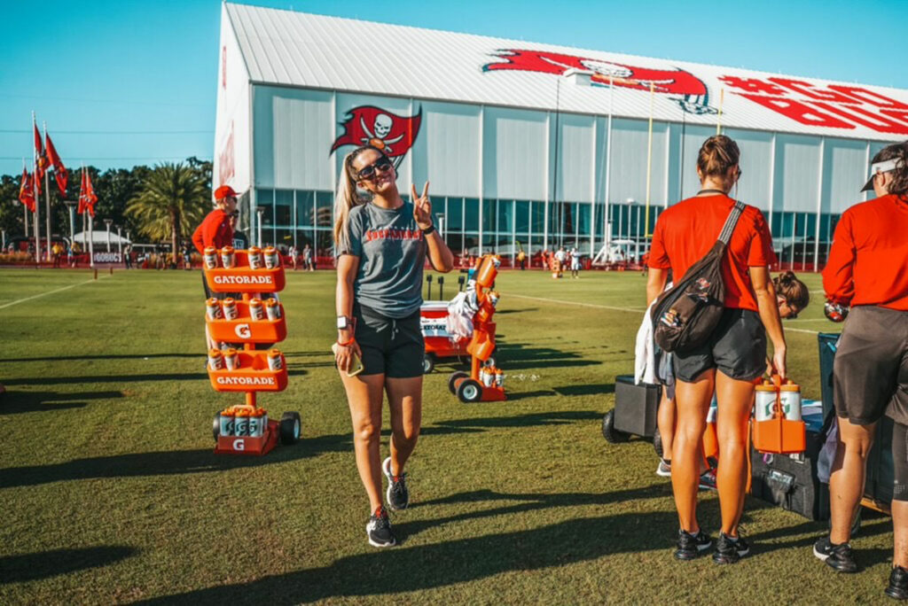 Behind The Bucs: Social Media Coordinator Jill Beckman