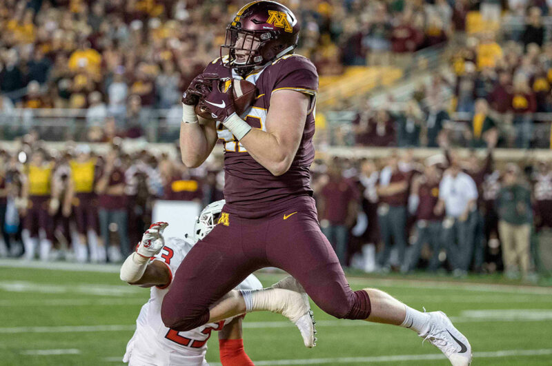 WATCH: TE Ko Kieft Gets Draft Call From Bucs