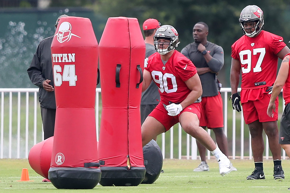 Bucs DT Hall Is Getting Bigger, And Has Big Shoes To Fill