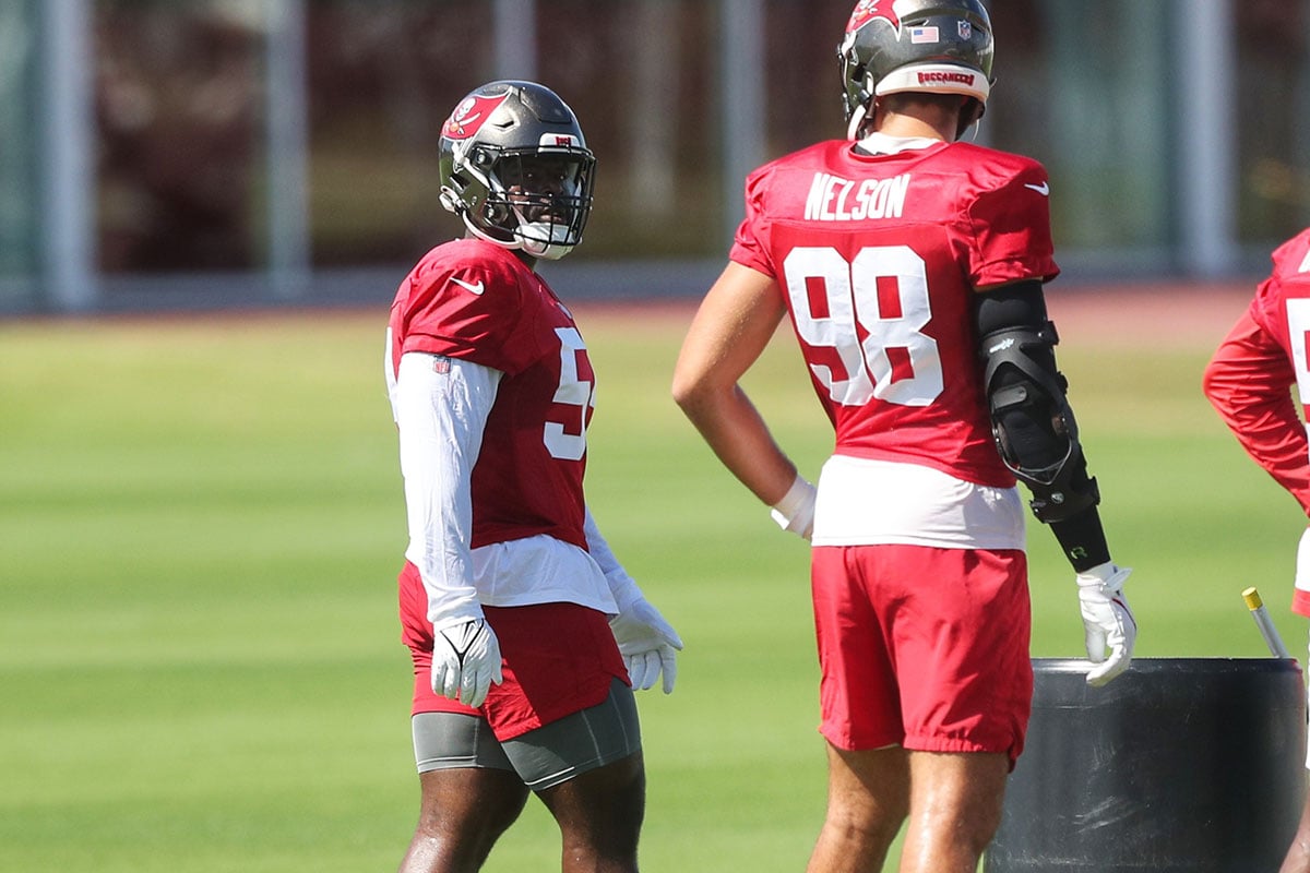 Bucs Elevate Practice Squad Defender