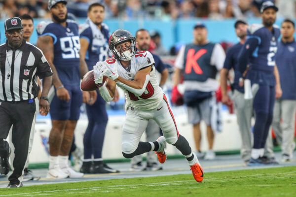 BREAKING: Bucs OL Carted Off vs. Titans