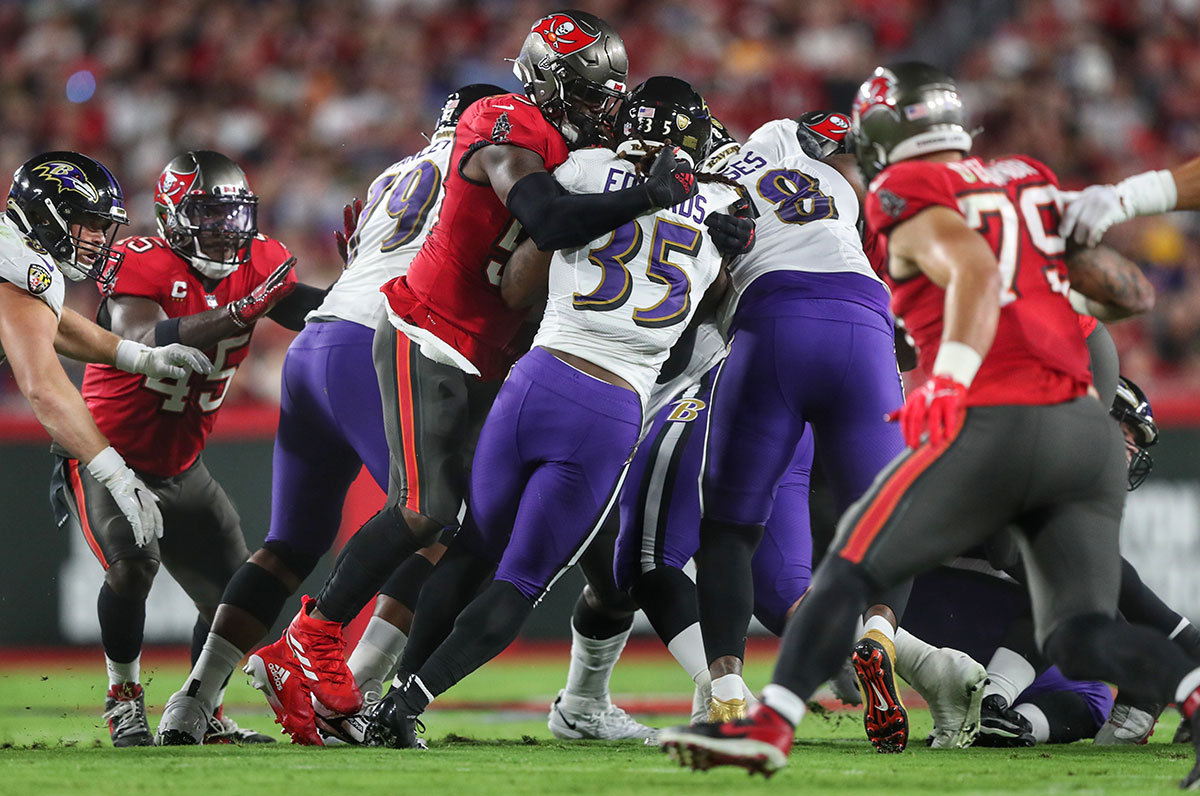Bucs' Issues Linger In 27-22 Primetime Loss To Ravens