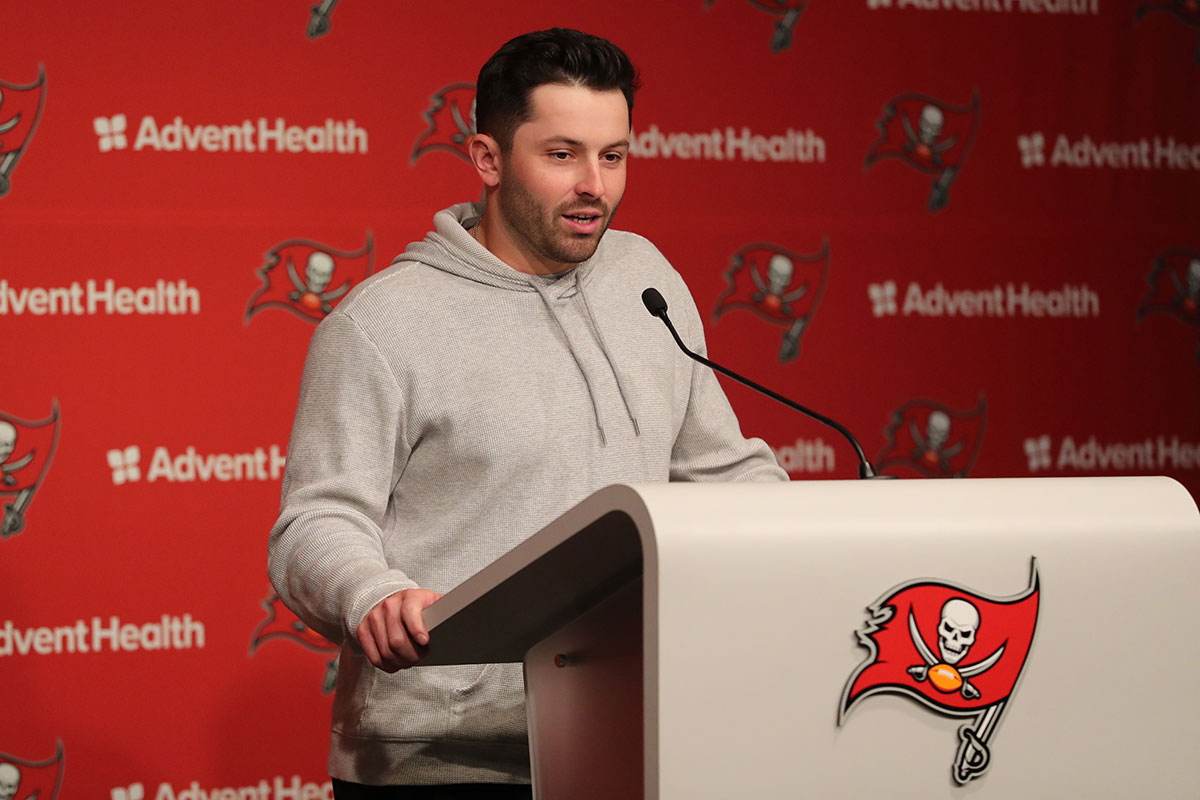 Kyle Trask Talks Baker Mayfield, Bucs' QB Competition