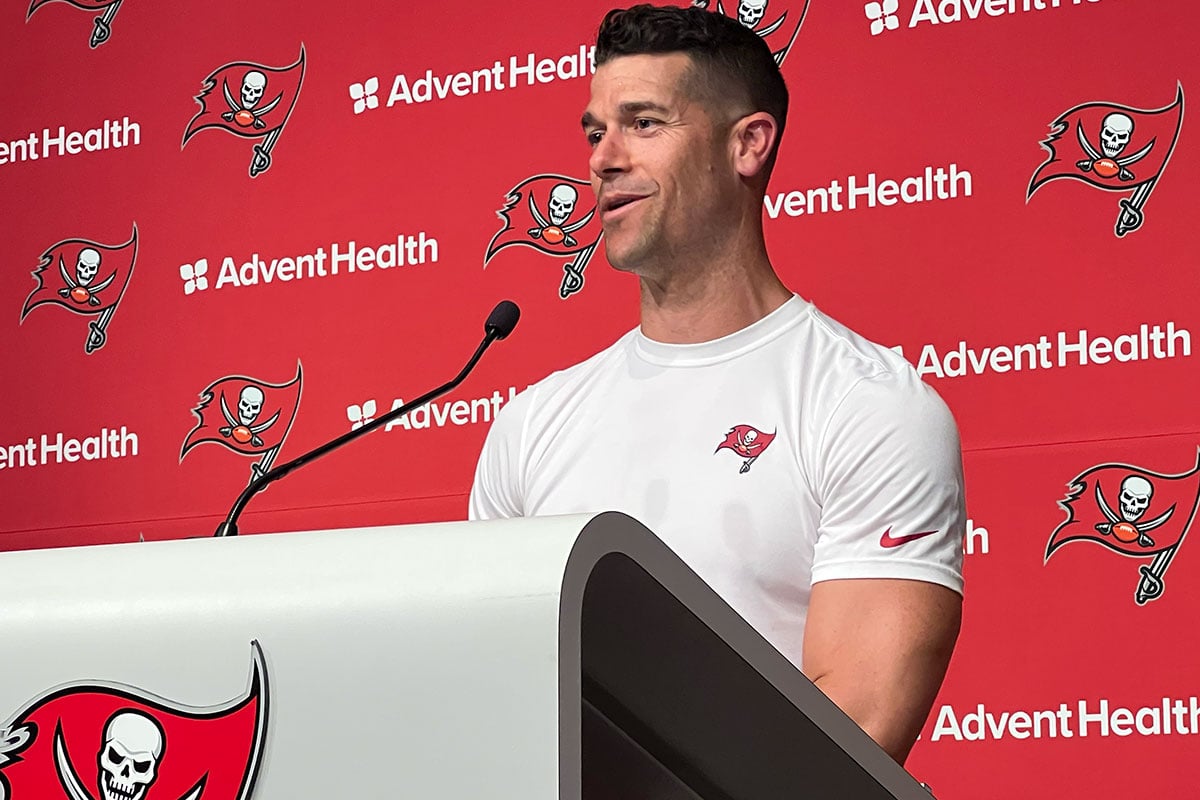 Dave Canales: Bucs' QB Competition Is "Win-Win" Scenario