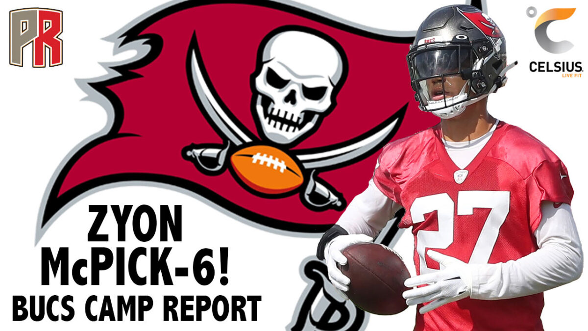 Bucs Camp Insider 7-28: Zyon McCollum's Big Day | Pewter Report