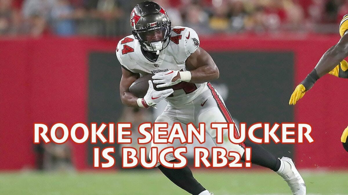 Pewter Pulse: Rookie Sean Tucker Is Bucs RB2!