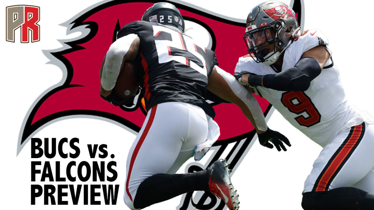 Pewter Report Podcast: Bucs vs. Falcons Preview – Pewter Report