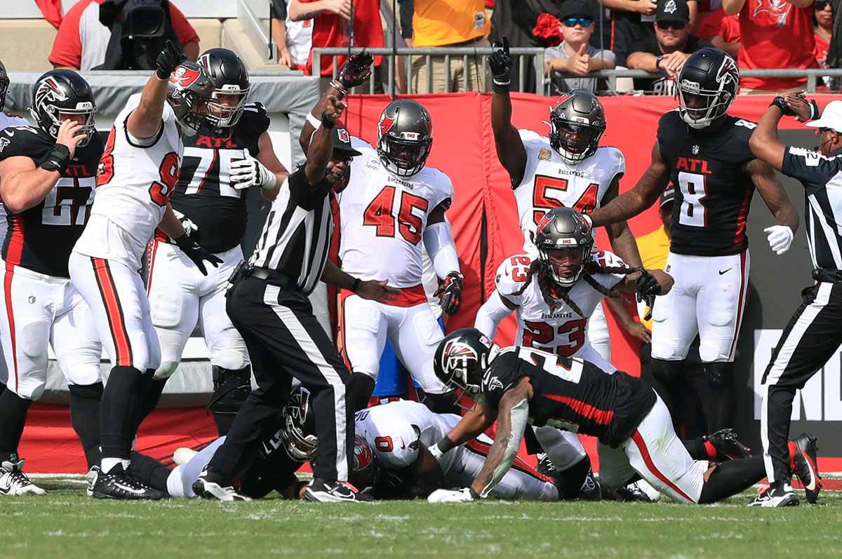 Bucs at Falcons Final Injury Report: 2 Bucs Out, 2 Questionable