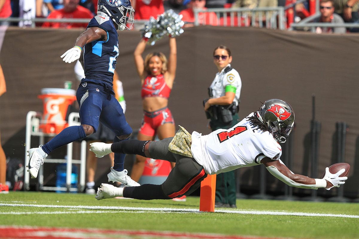 Week 10 Snap Count Analysis: Bucs vs. Titans