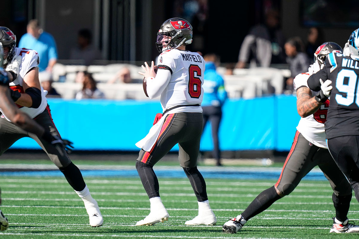 Baker Mayfield Moves Up PFF's QB Rankings List