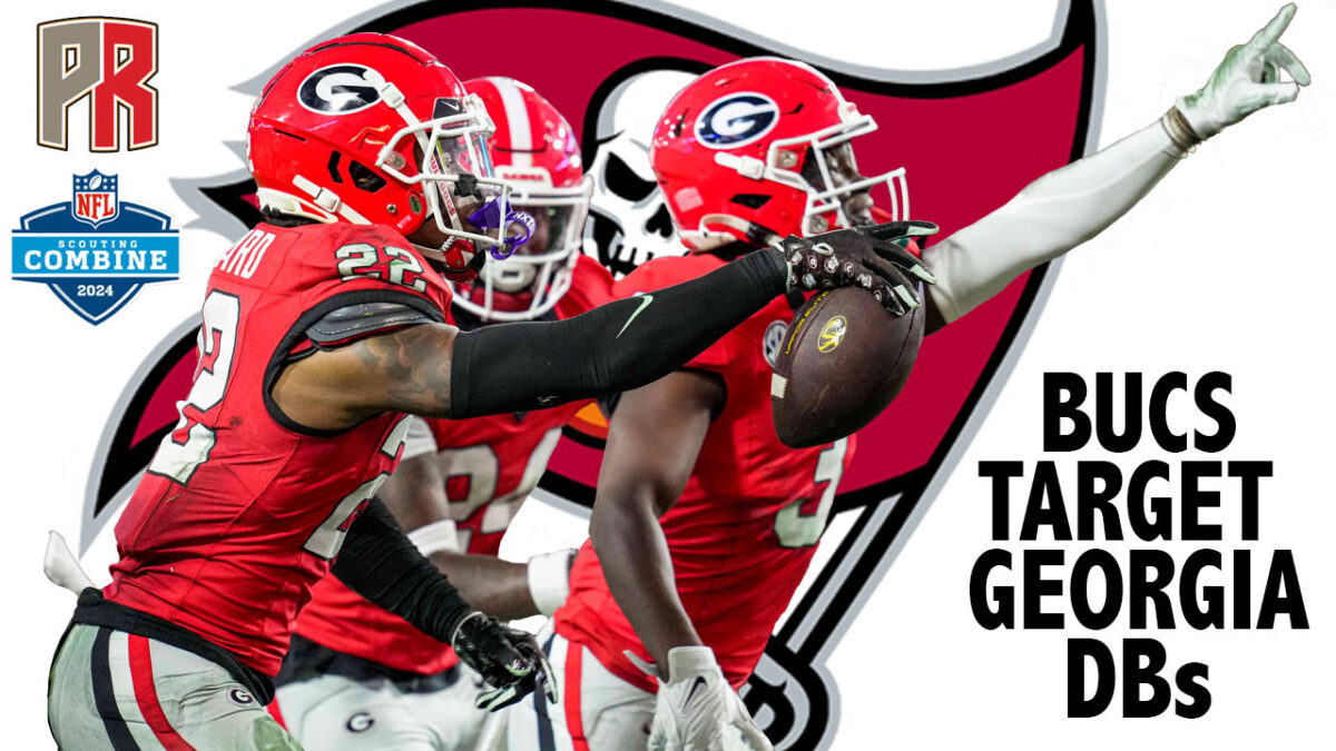 Pewter Report Podcast: Bucs Target Georgia DBs