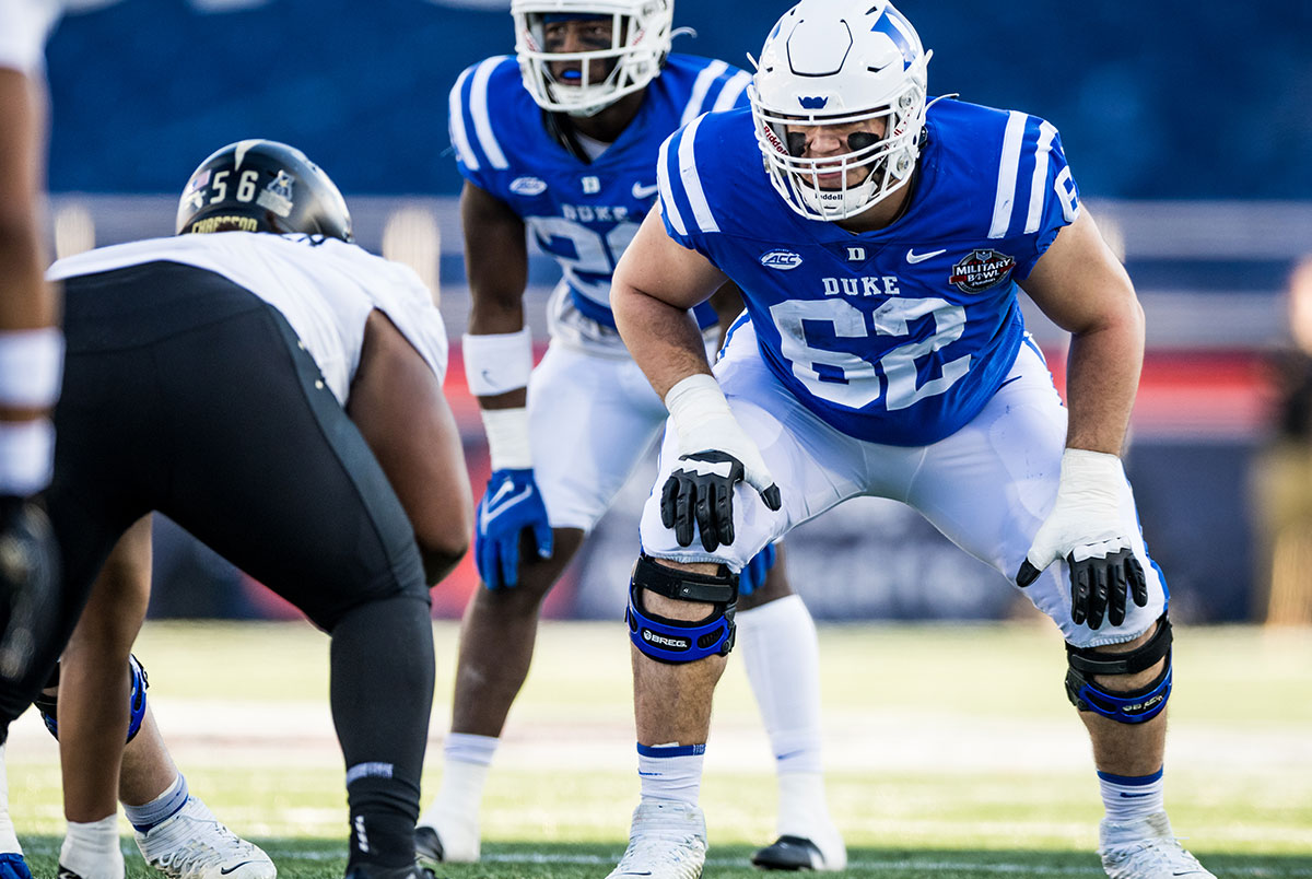 New Bucs OL Graham Barton: Film Review