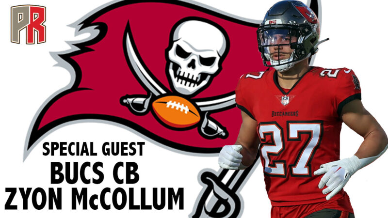 Pewter Report Podcast: Special Guest: Bucs CB Zyon McCollum