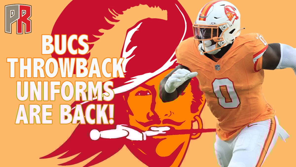 Pewter Report Podcast: Bucs Throwback Uniforms Are Back!
