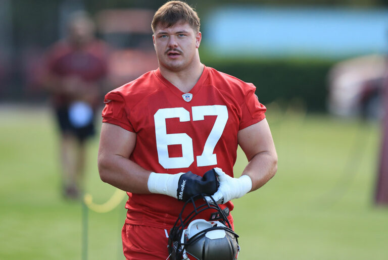 Once Written Off, Luke Goedeke Is Now A Bucs' Cornerstone