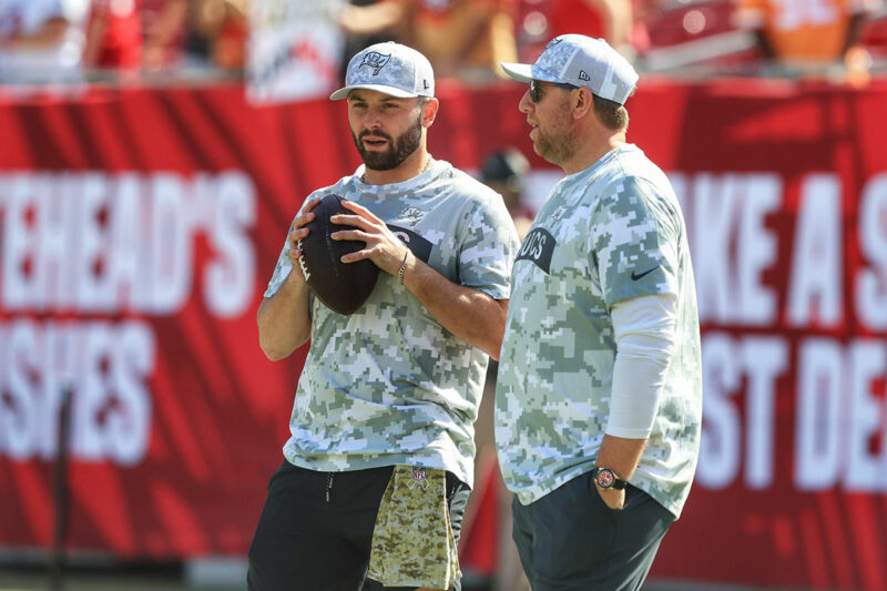 Baker Mayfield Is Baking With Liam Coen's Recipe