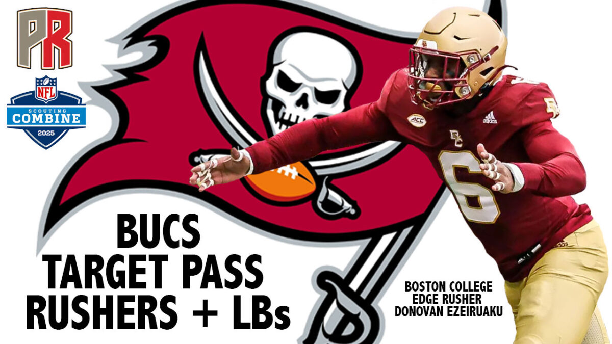Pewter Report Podcast: Bucs Target Pass Rushers + LBs