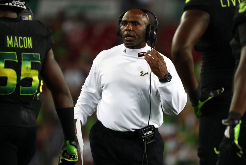 Charlie Strong Eager To Coach Up, Build Trust With Bucs DTs