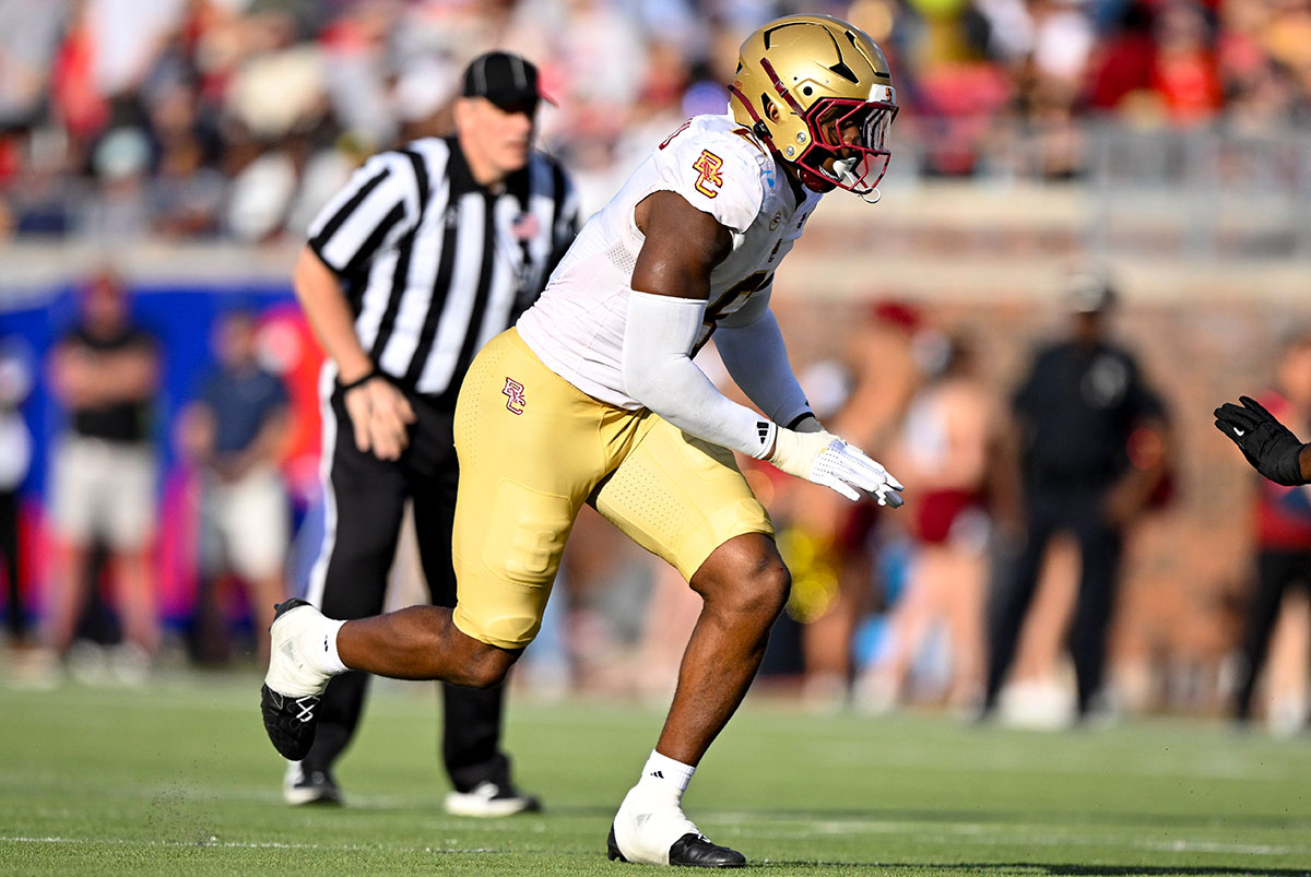 Boston College OT: Donovan Ezeiruaku Is "An Explosive Guy"