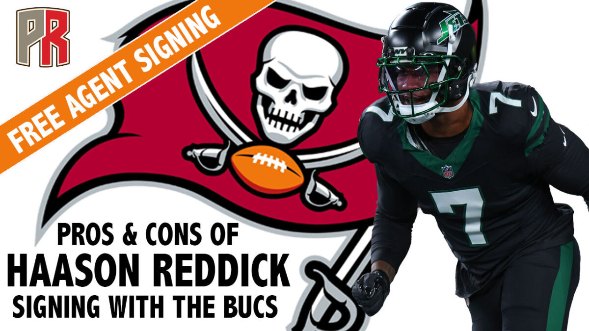 Pewter Report Podcast: Pros & Cons Of Haason Reddick Signing With The Bucs