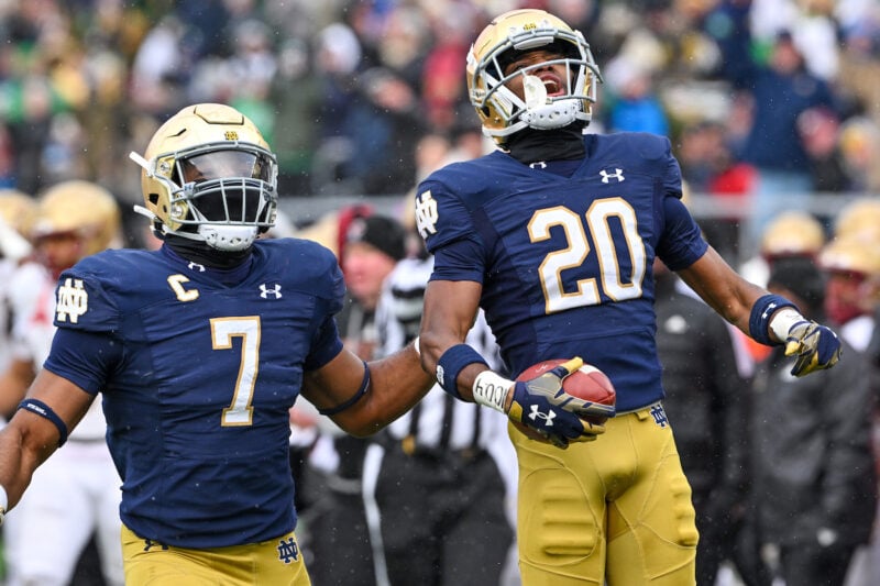 LIVE REACTION VIDEO: Bucs Draft Notre Dame CB Benjamin Morrison In Round 2