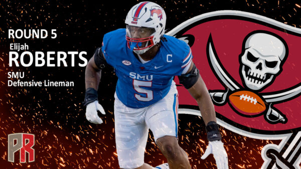 LIVE REACTION VIDEO: Bucs Draft DT Elijah Roberts In Round 5