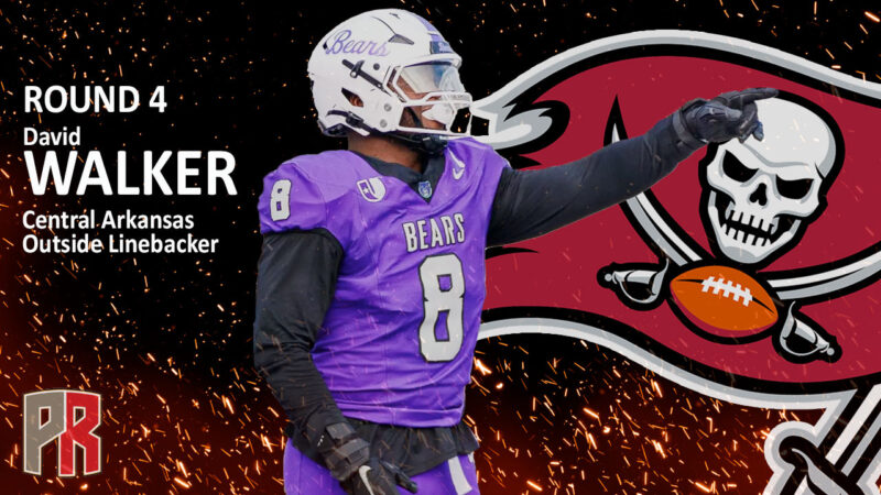 LIVE REACTION VIDEO: Bucs Draft OLB David Walker In Round 4