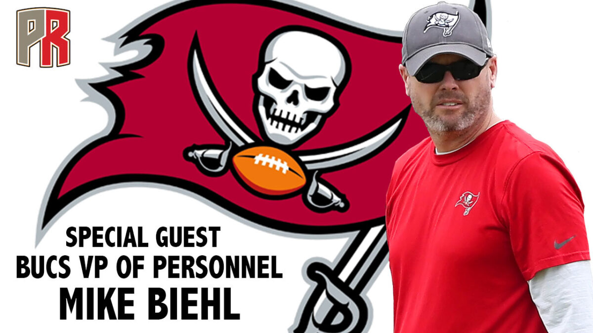 Pewter Report Podcast: Special Guest: Bucs VP Of Player Personnel Mike ...