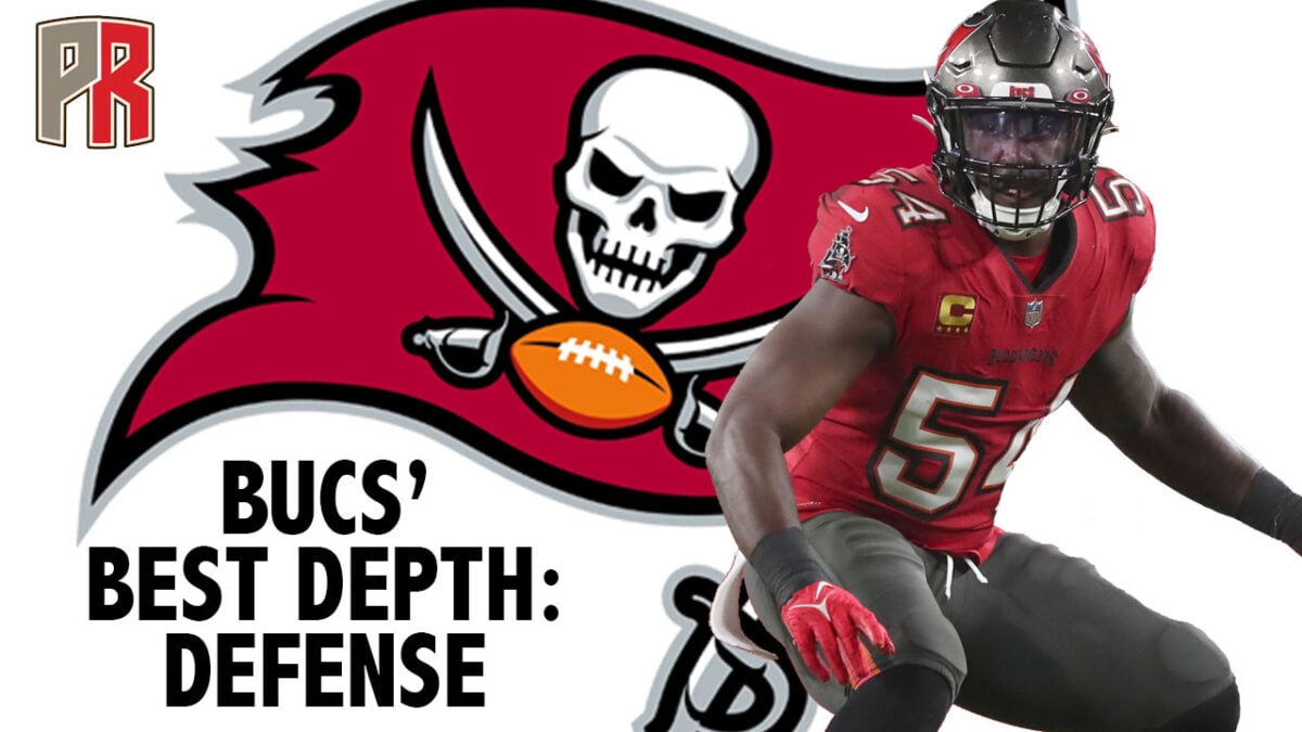 Pewter Report Podcast: Bucs' Best Depth: Defense