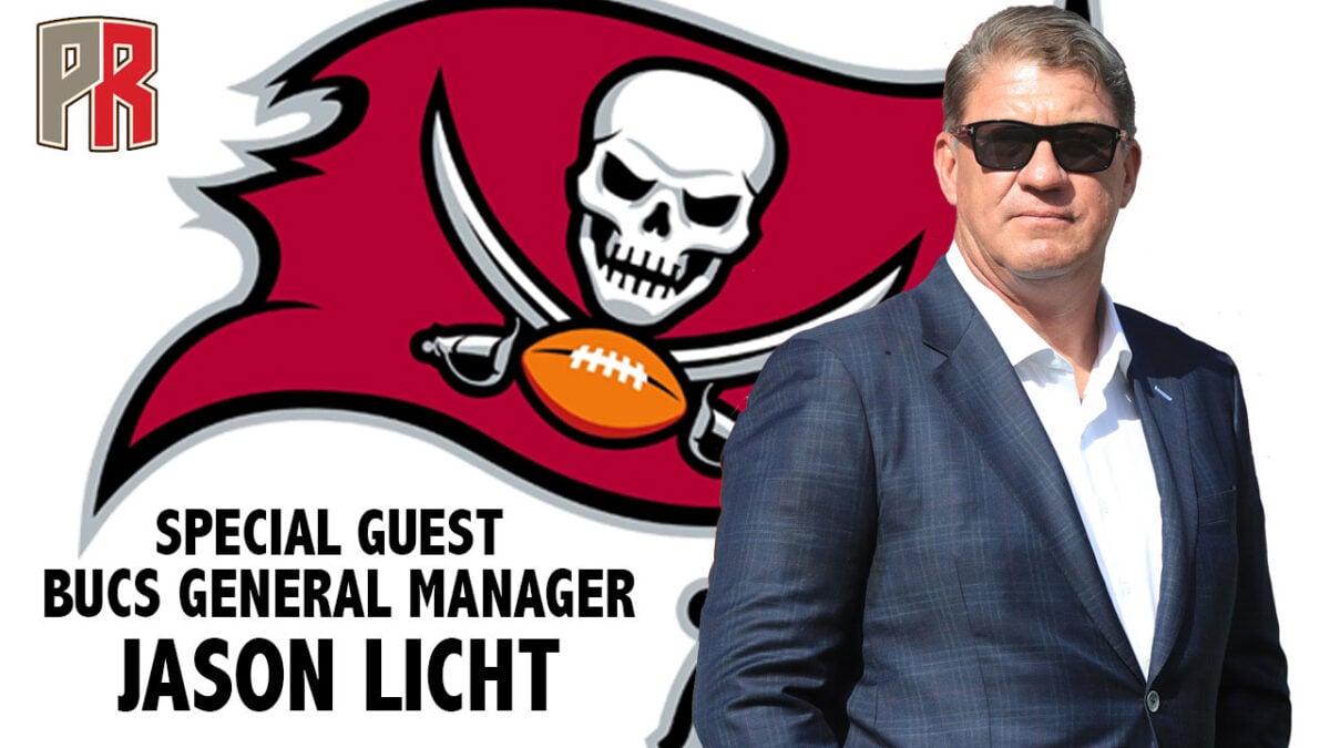 Pewter Report Podcast: Special Guest: Bucs GM Jason Licht