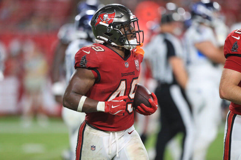Bucs Add Running Back With Bucky Irving Out