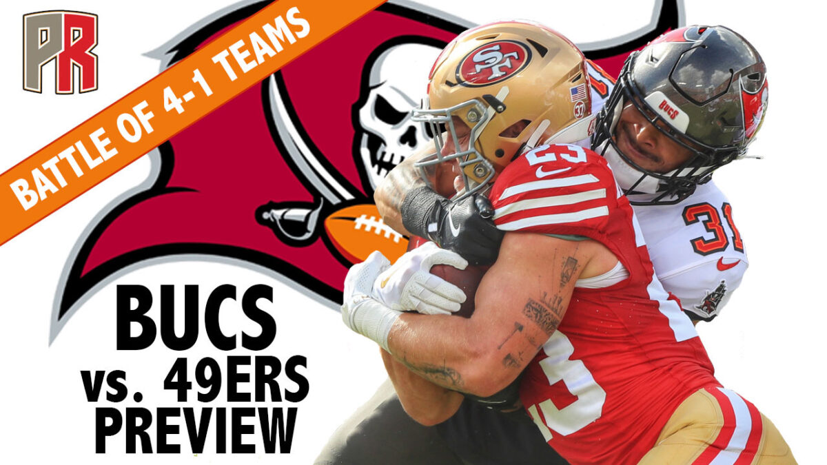 Pewter Report Podcast: Bucs vs. 49ers Preview