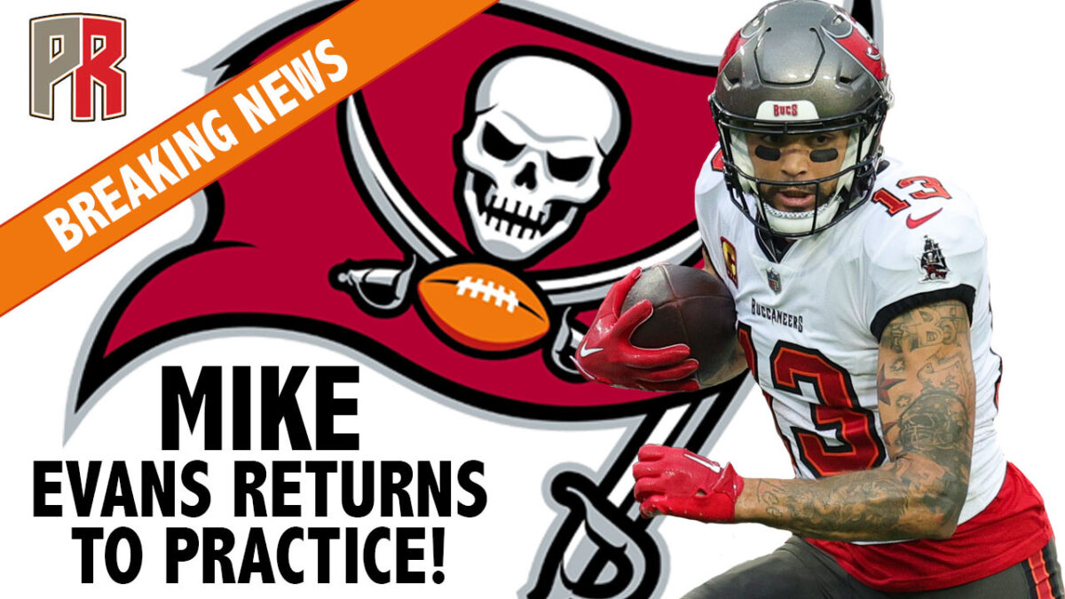 Emergency Podcast: Mike Evans Returns To Practice!