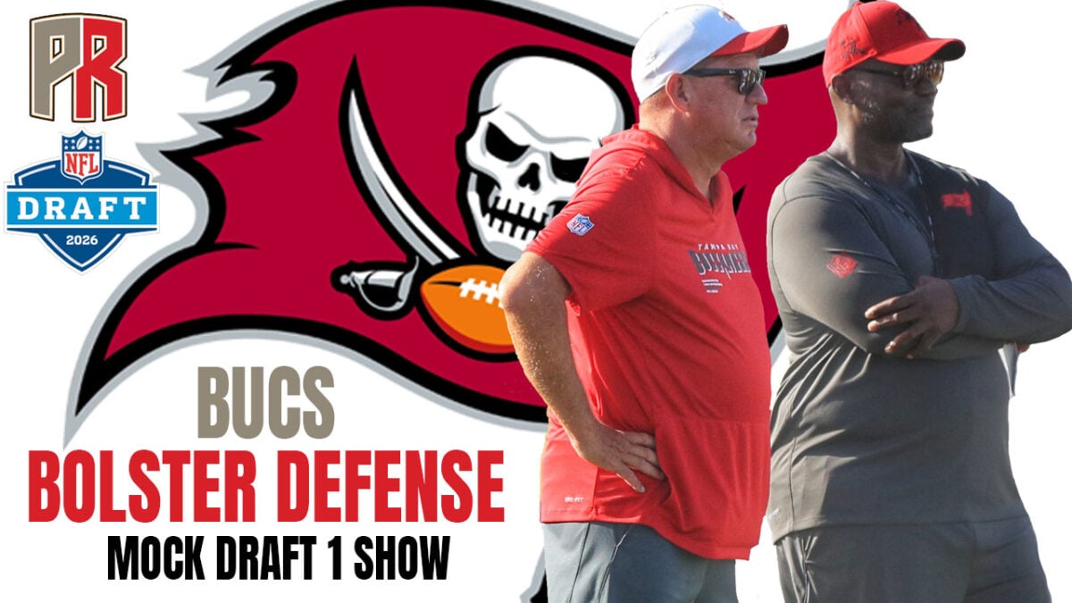 Pewter Report Bucs Mock Draft Show Sunday 1pm ET: Bucs Bolster Defense
