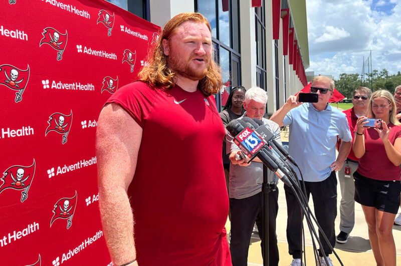 Cody Mauch's Triumphant Return To Bucs OTAs
