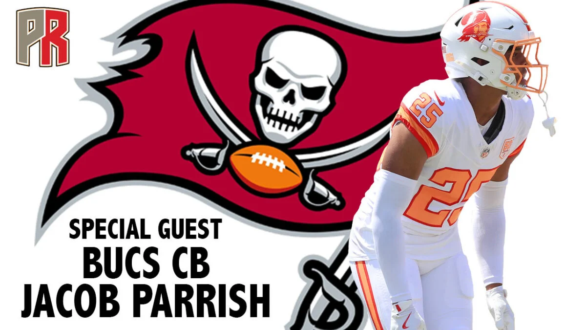 Bucs CB Jacob Parrish Joins Pewter Report Podcast THURSDAY 4 PM ET