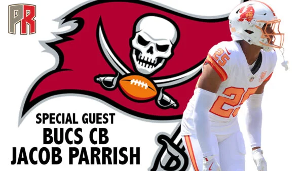 Bucs CB Jacob Parrish Joins Pewter Report Podcast THURSDAY 4 PM ET